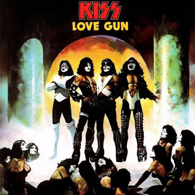 KISS LOVE GUN HACE HISTORIA