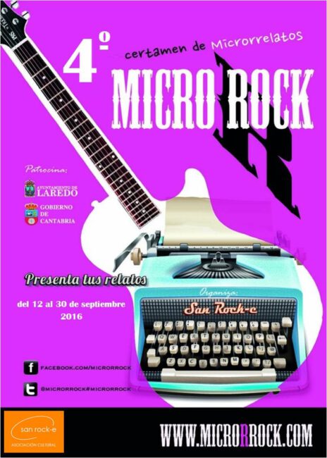 IV CERTAMEN DE MICRORRELATOS MICROROCK-LAREDO 2016